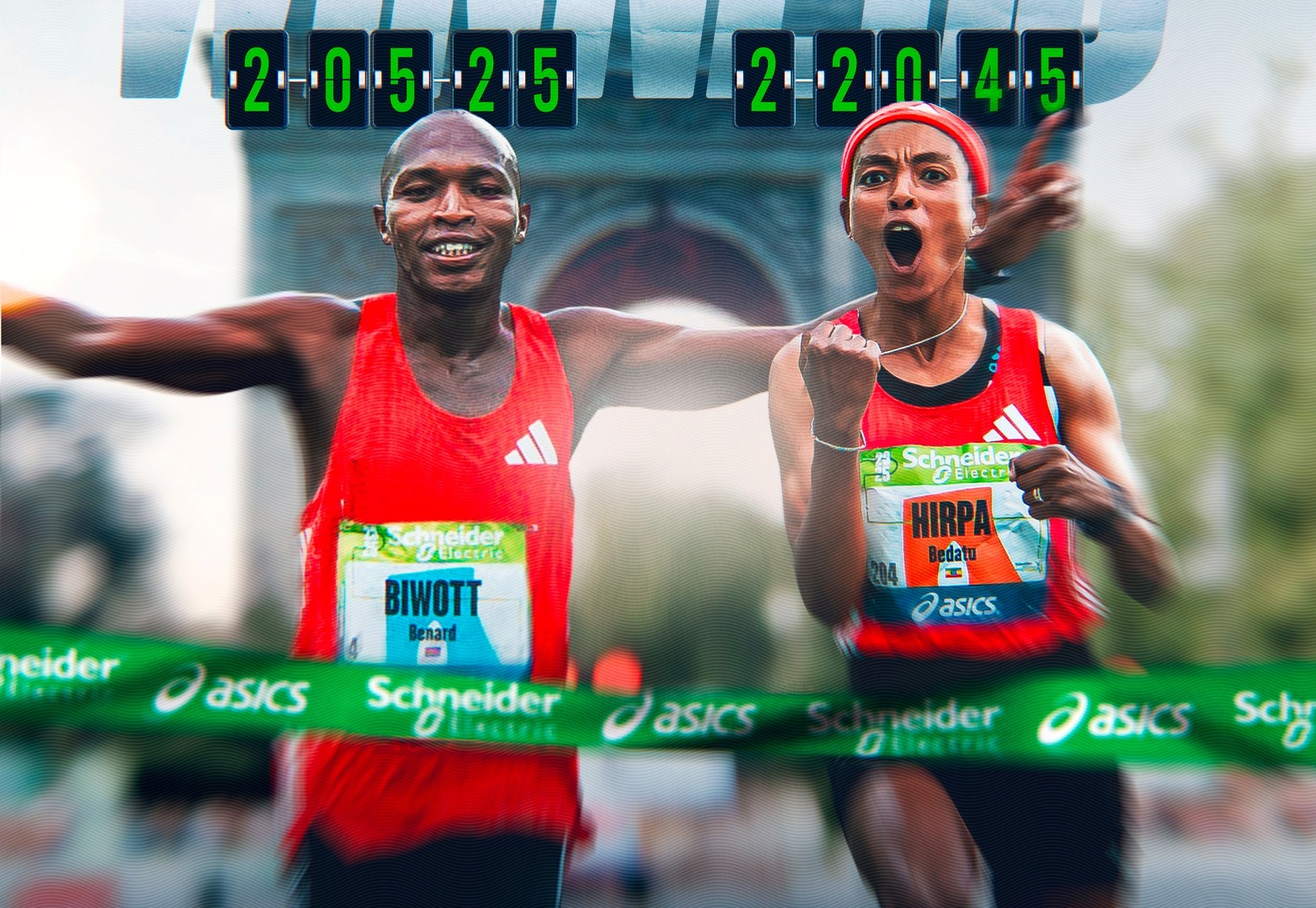 Oι Έλληνες στον Μαραθώνιο στο Παρίσι Schneider Electric Marathon de ...