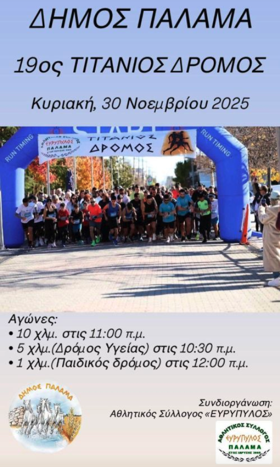 19ος Τιτάνιος Δρόμος - Runner Magazine